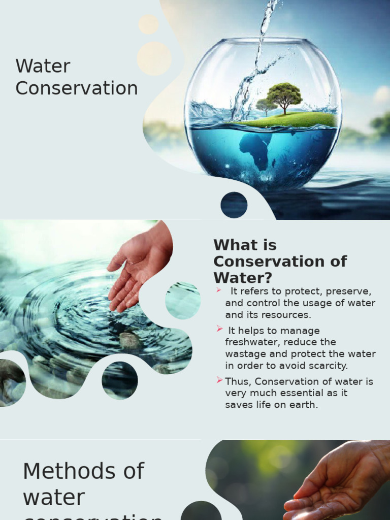 On Water Conservation | PDF