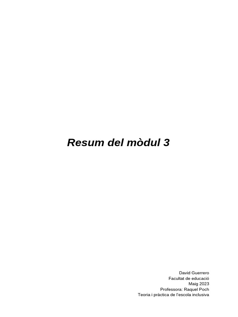 Apunts Modul 3 | PDF