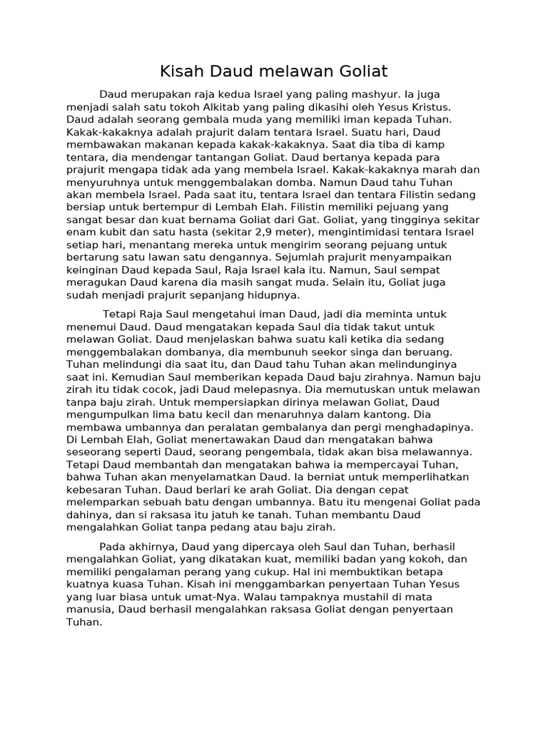 Daud Dan Goliat IND ENG | PDF