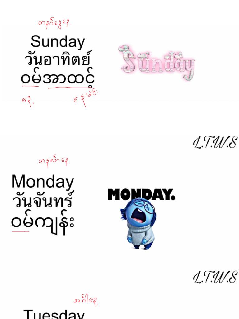 Thai Level 1Unit 3 | PDF