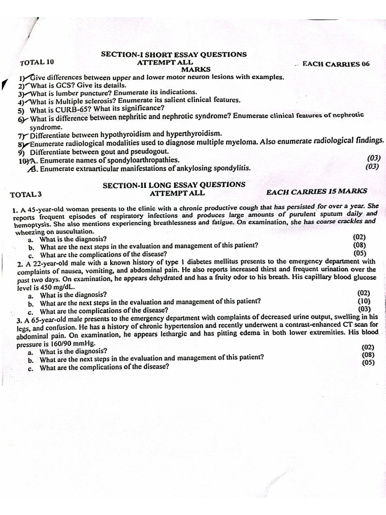 Solved UOS Send Up Medicine by DR - Urooba | PDF