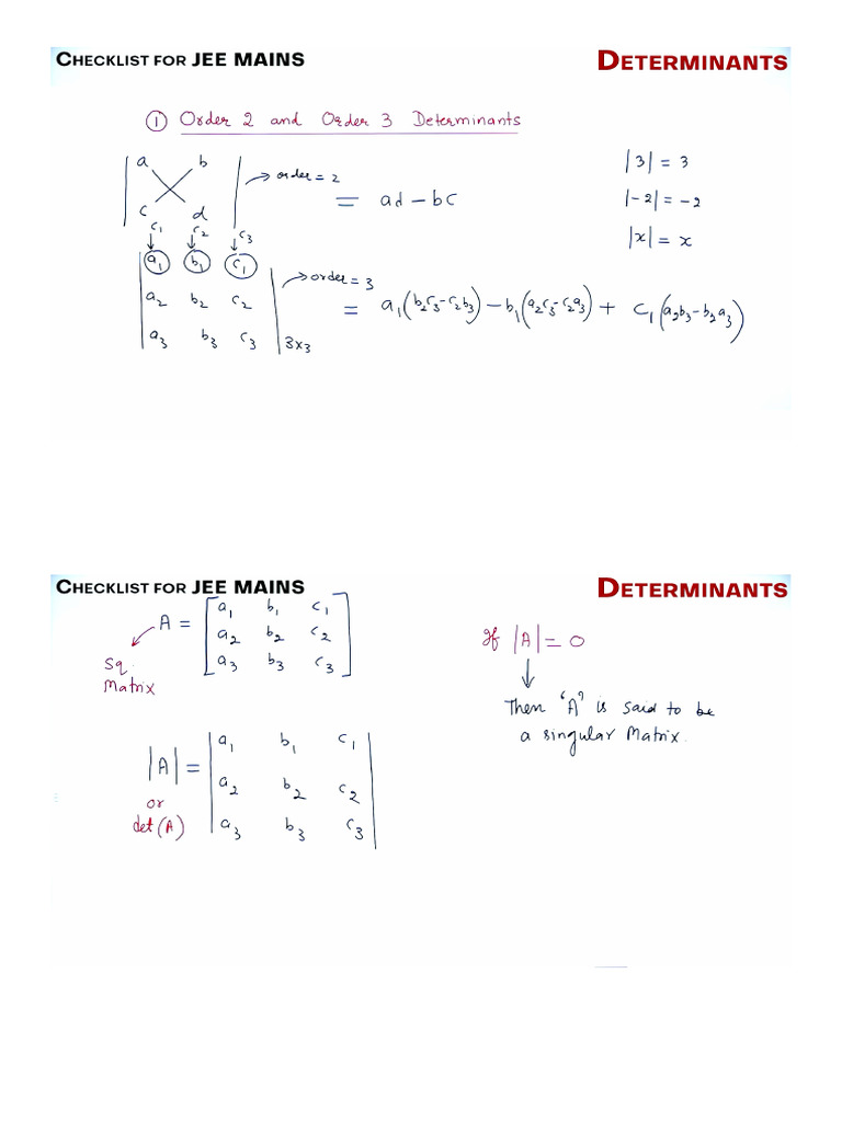 4 Determinants | PDF