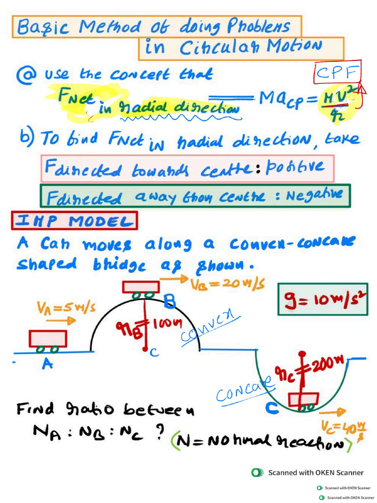 VERTICAL CIRCULAR MOTION #4 | PDF