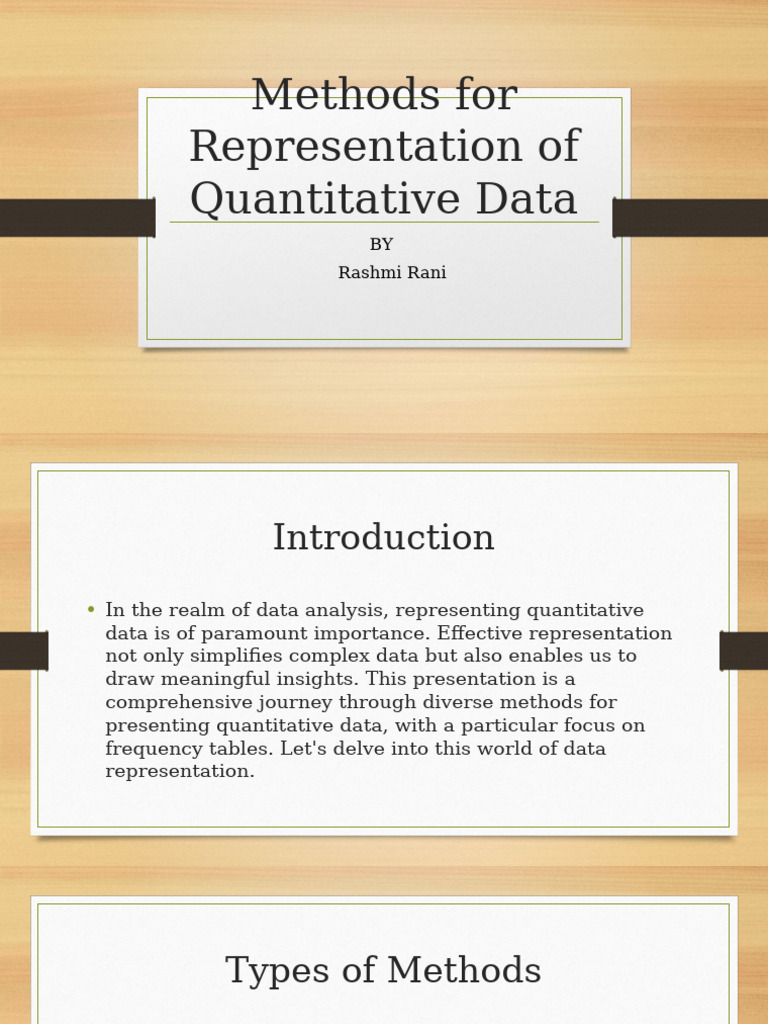 Methods of study of quantitative data - Biostatistics | PDF | Data ...