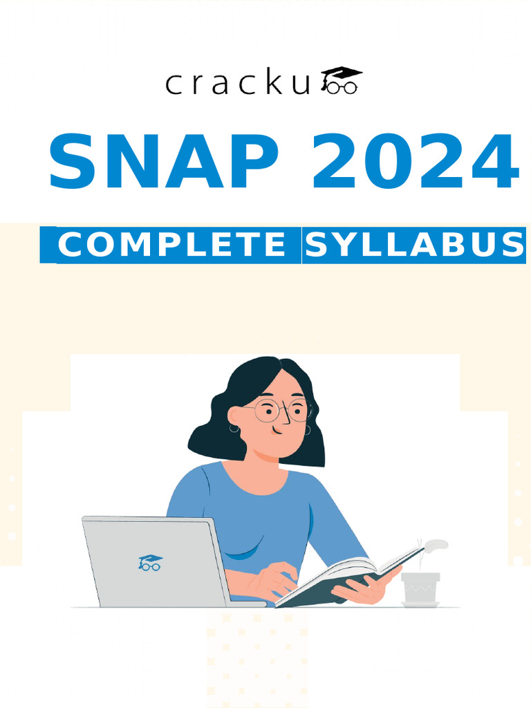 SNAP 2024 Syllabus PDF | PDF | Multiple Choice | Reason