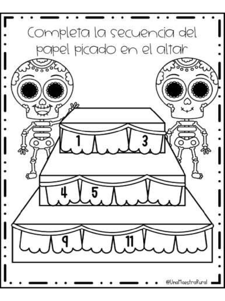 Cuadernillo Actividades Dia de Muertos - Page 0003 386x500 | PDF