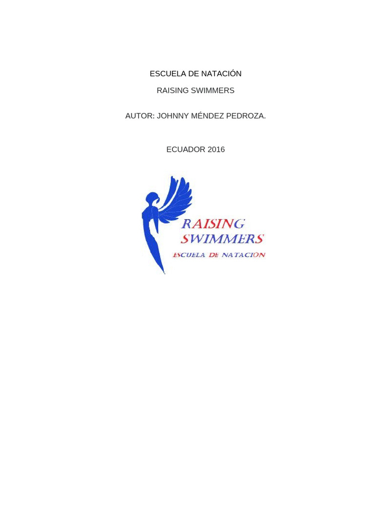 Escuela de Natacion Rising Swimmers Jemp | PDF | Nadando | Piscina