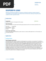Disperbyk 190 | PDF | Materials | Industrial Processes