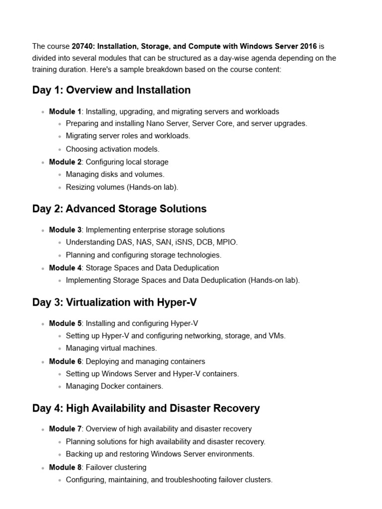 Windows Server TOC | PDF