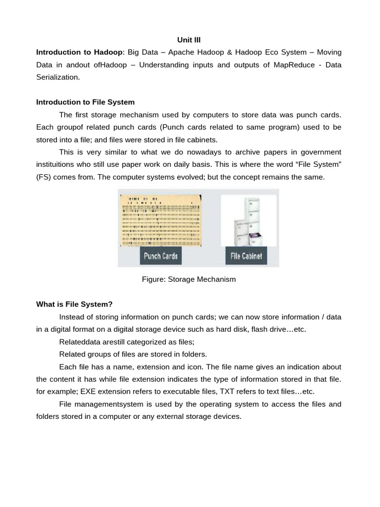 BDA Unit-3 | PDF | Apache Hadoop | Map Reduce