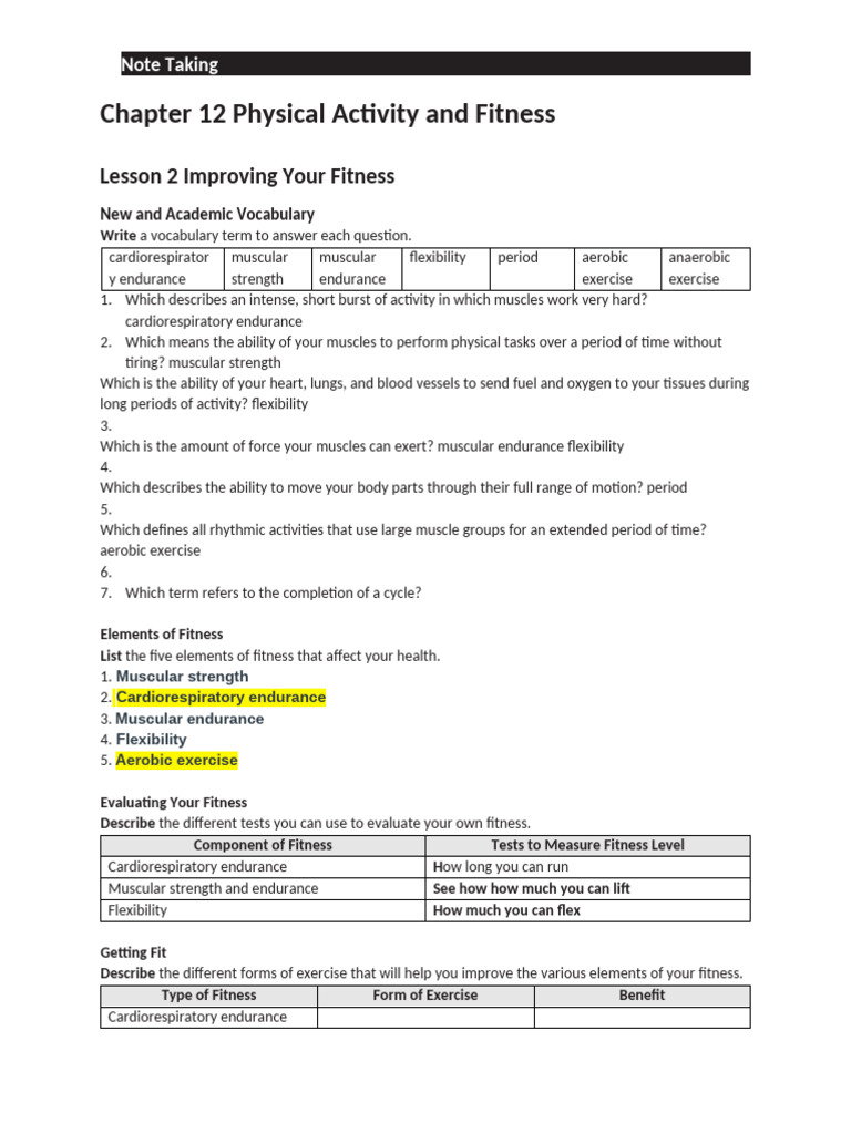 12.2 Note Taking | PDF