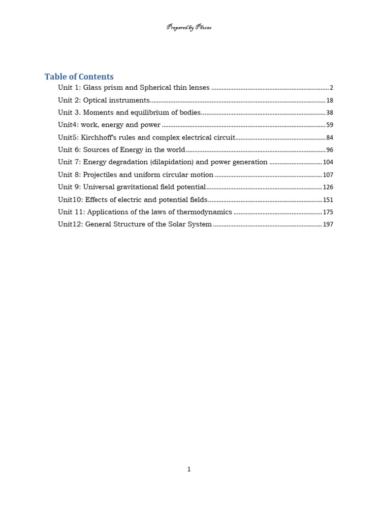 Physics Notes s4 | PDF | Myopia | Optics