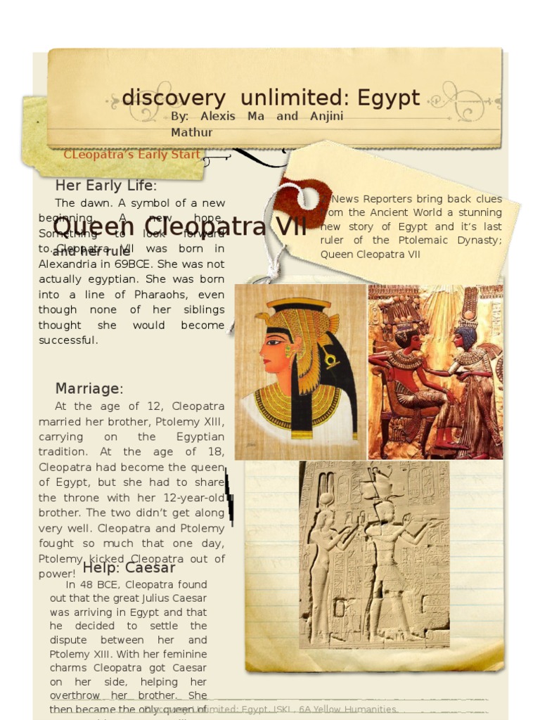 Cleopatra Vii Pages | PDF | Cleopatra | Mark Antony