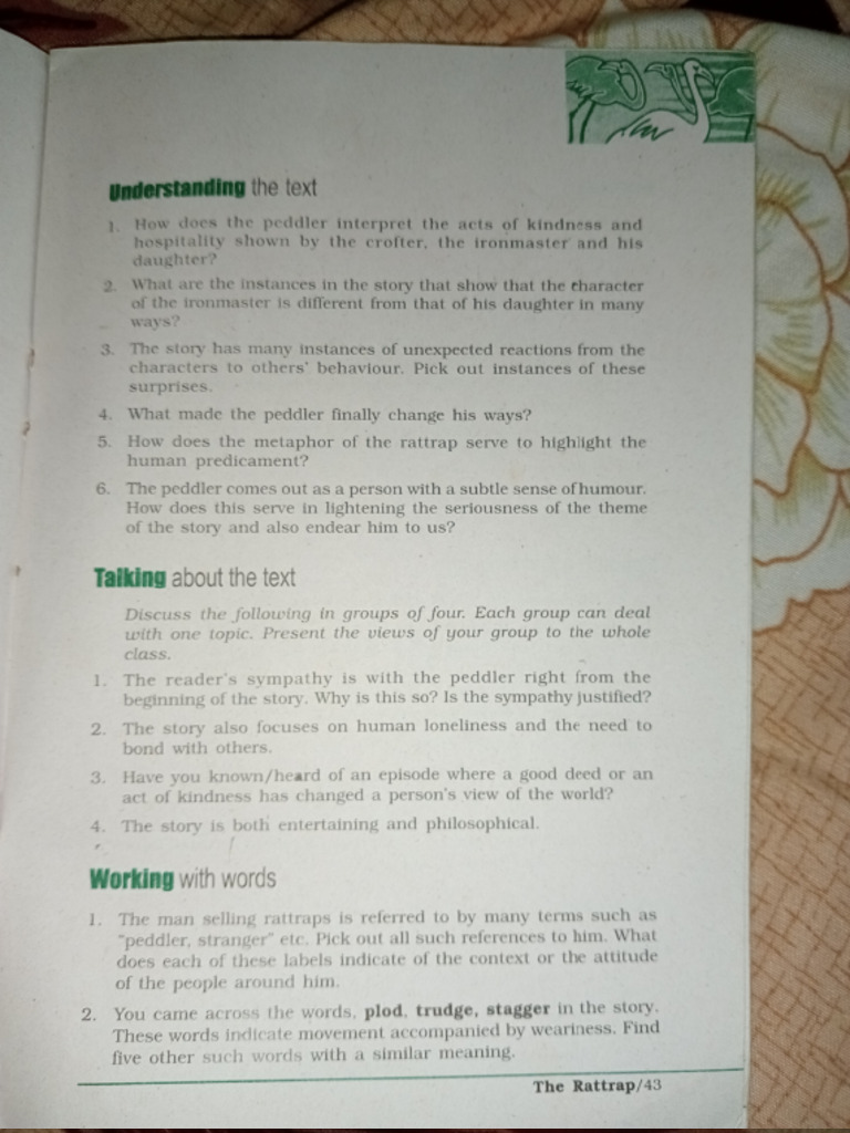 English Back Exercises ch-4 | PDF