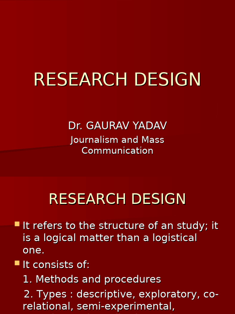 Research Design | PDF | Theory | Statistics