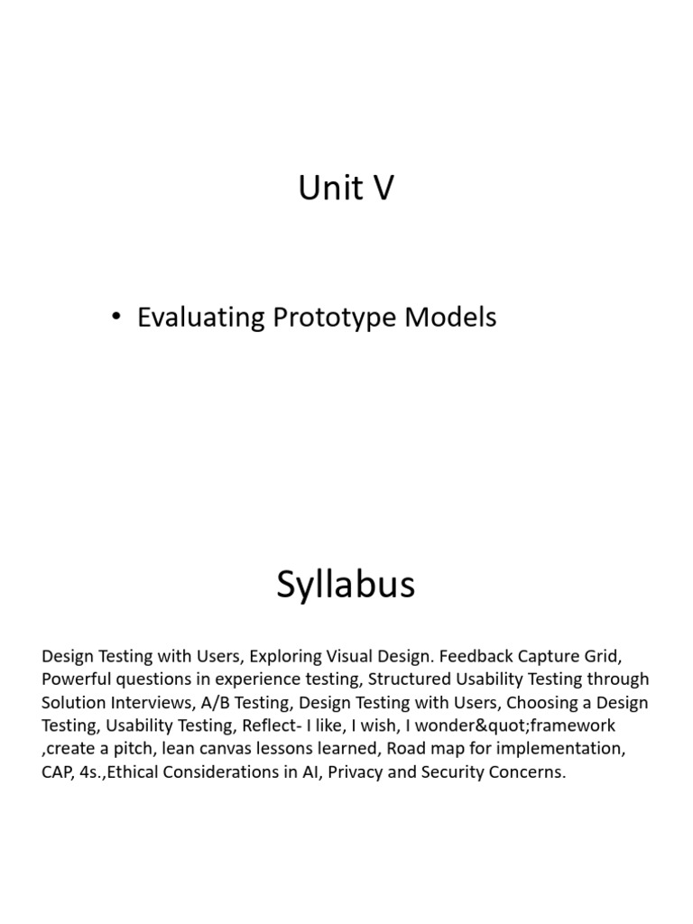 chp 5 | PDF | Usability | Prototype chp 5 | PDF | Usability | Prototype