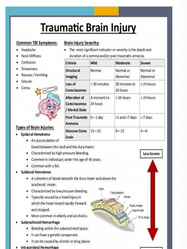 Traumatic Brain Injury | PDF