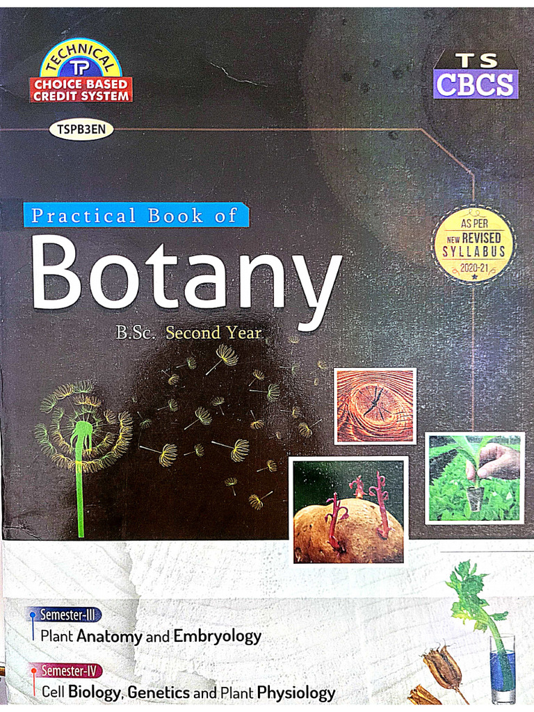 Sem 3 Botany Manual PDF | PDF