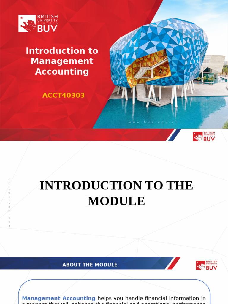MA Week 1 Lecture 1- Introduction to MA | PDF | Management Accounting | Information