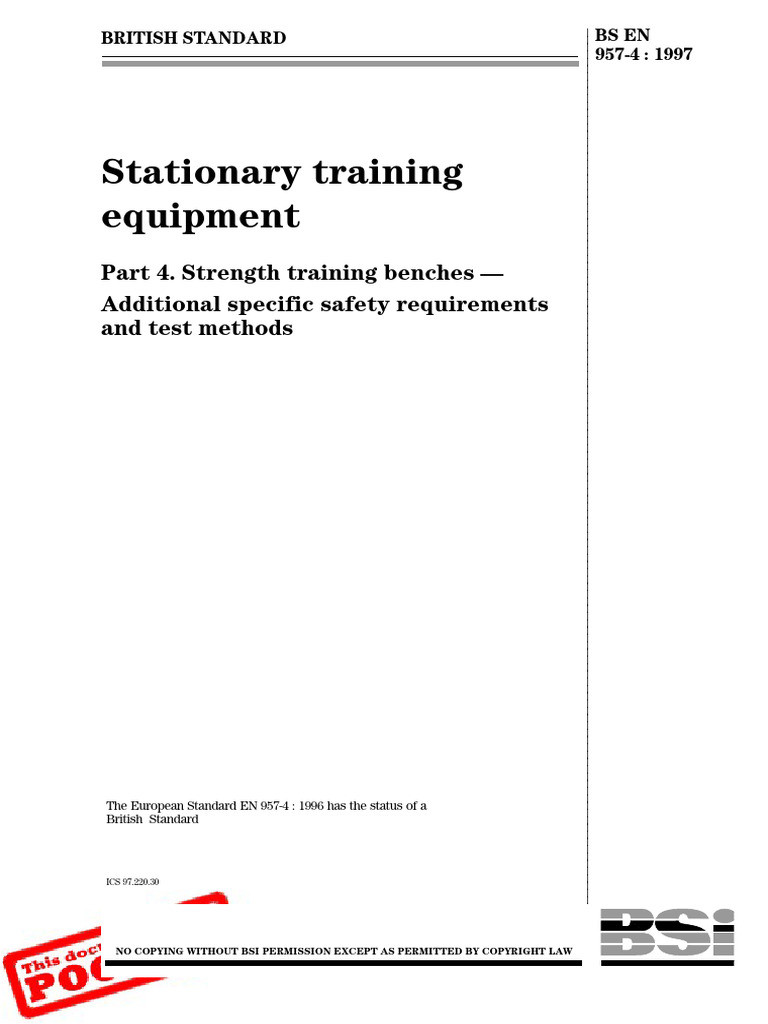 BS 00957-4 1997 (En) | PDF