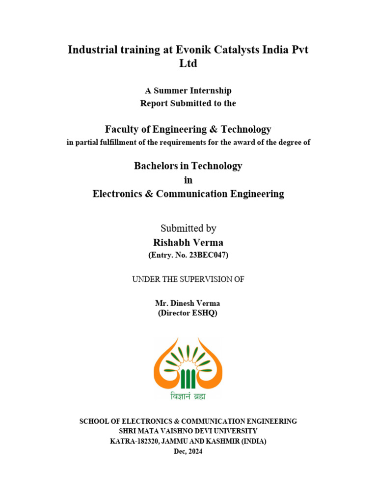 Summer_report_final | PDF | Hydrogenation | Catalysis
