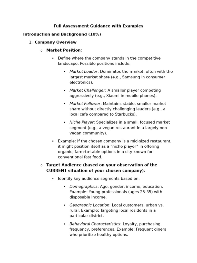 Full Assessment Guidance With Examples - Updating - V2 | PDF | Digital ...