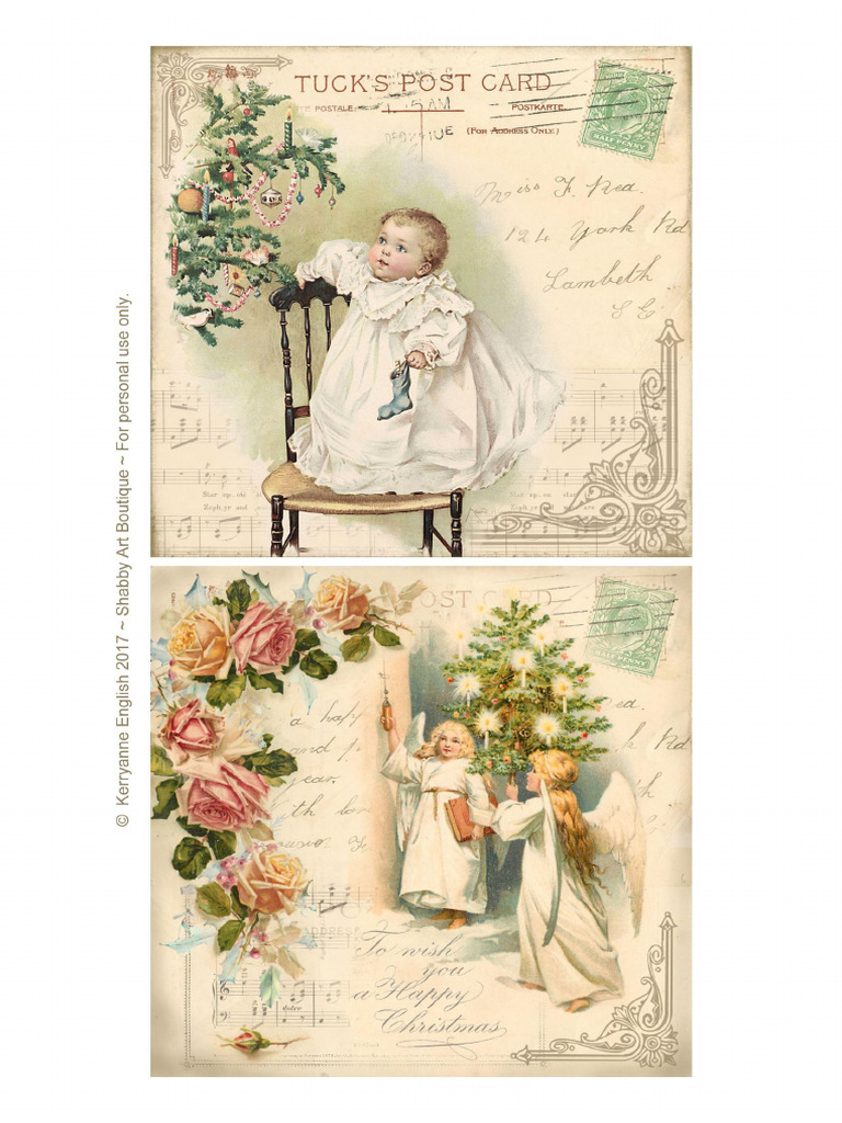 Christmas_Printable_newsletter_card_graphics_by_Shabby_Art_Boutique | PDF