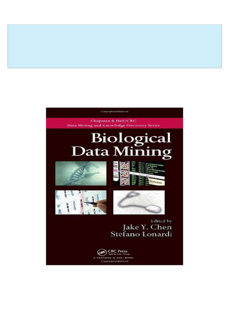 Biological Data Mining Chapman Hall Crc Data Mining and Knowledge ... Biological Data Mining Chapman Hall Crc Data Mining and Knowledge ...