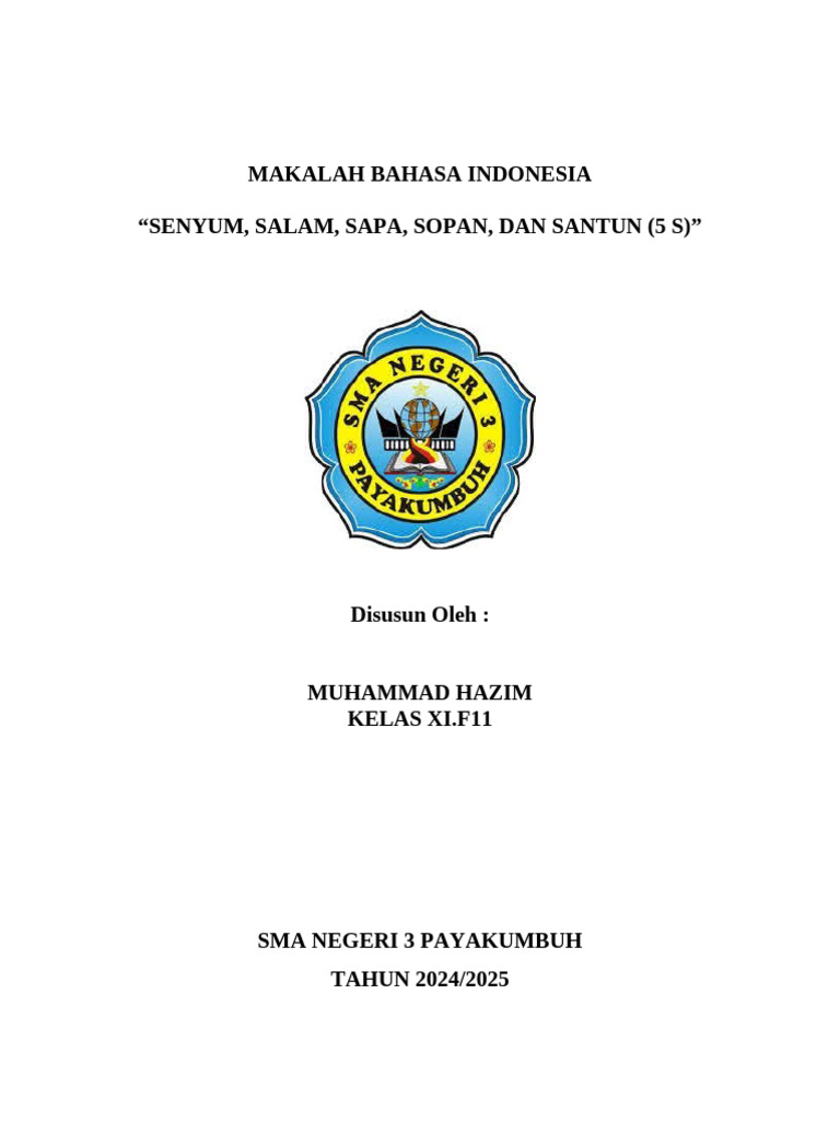 Makalah Muhammad Hazim | PDF