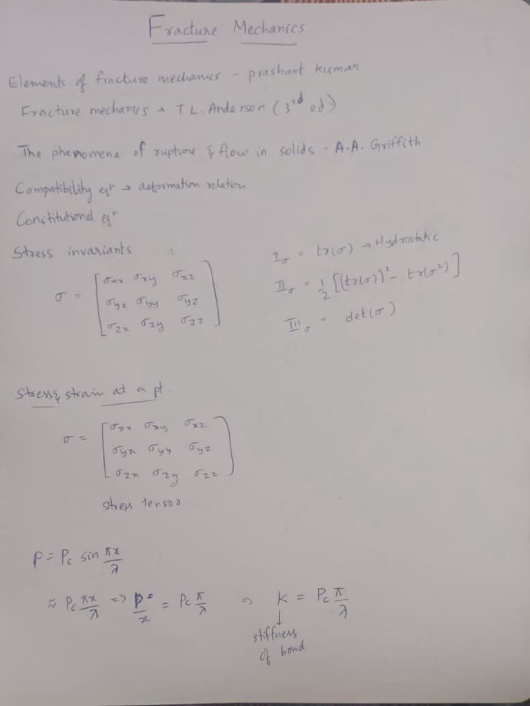Fracture Notes Mid | PDF