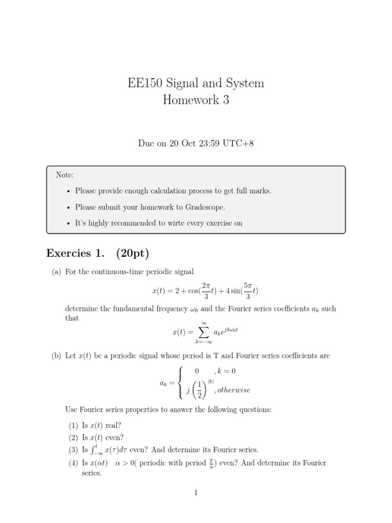 hw3(6) | PDF | Computer Engineering | Harmonic Analysis