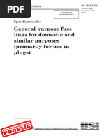 BS 1363-1 2023 13A Plugs, Socket-Outlets, Adaptors and Connection Units Part 1 Rewirable and Non ...