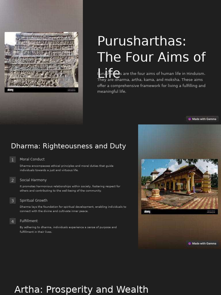 Four Aims of Life in Hinduism | PDF | Kama | Moksha