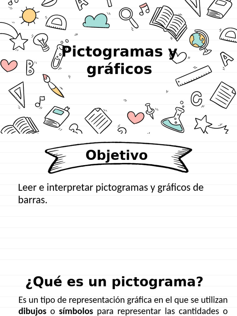 Pictogramas y Gráficos para Niños | PDF | Metodología de encuesta