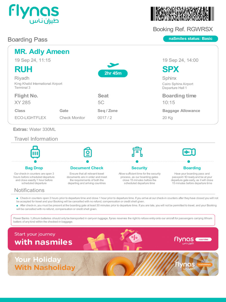 boarding-pass | PDF | Baggage | Aviation