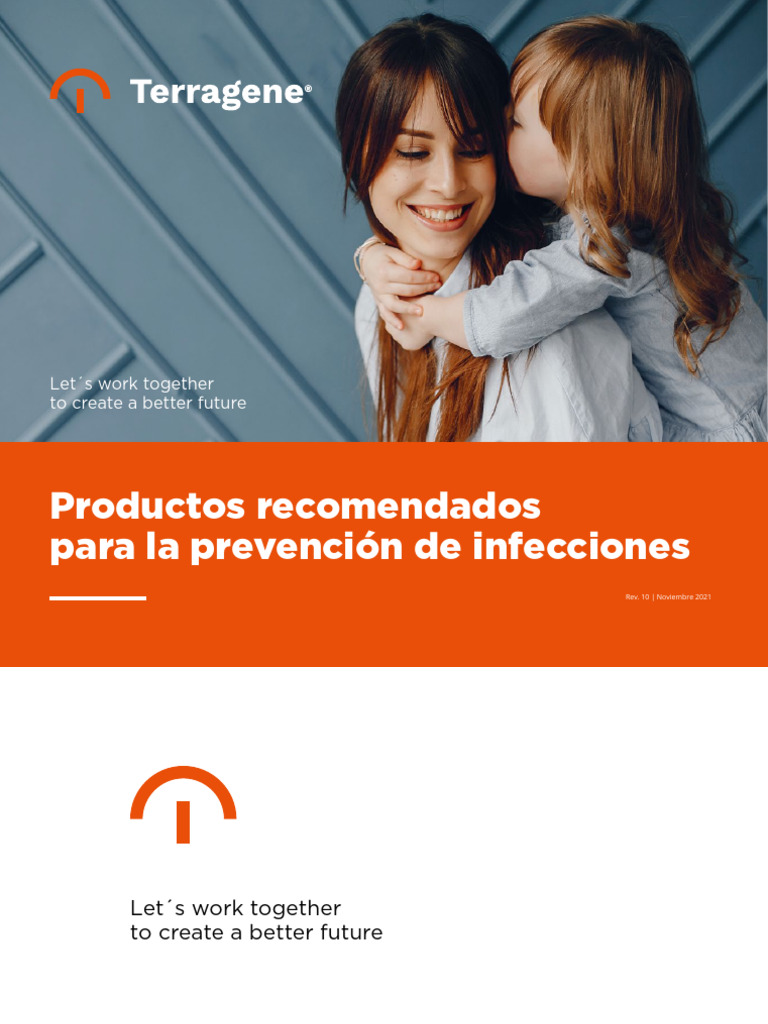 Catálogo Terragene | PDF | Esterilización (Microbiología) | Peróxido de hidrógeno