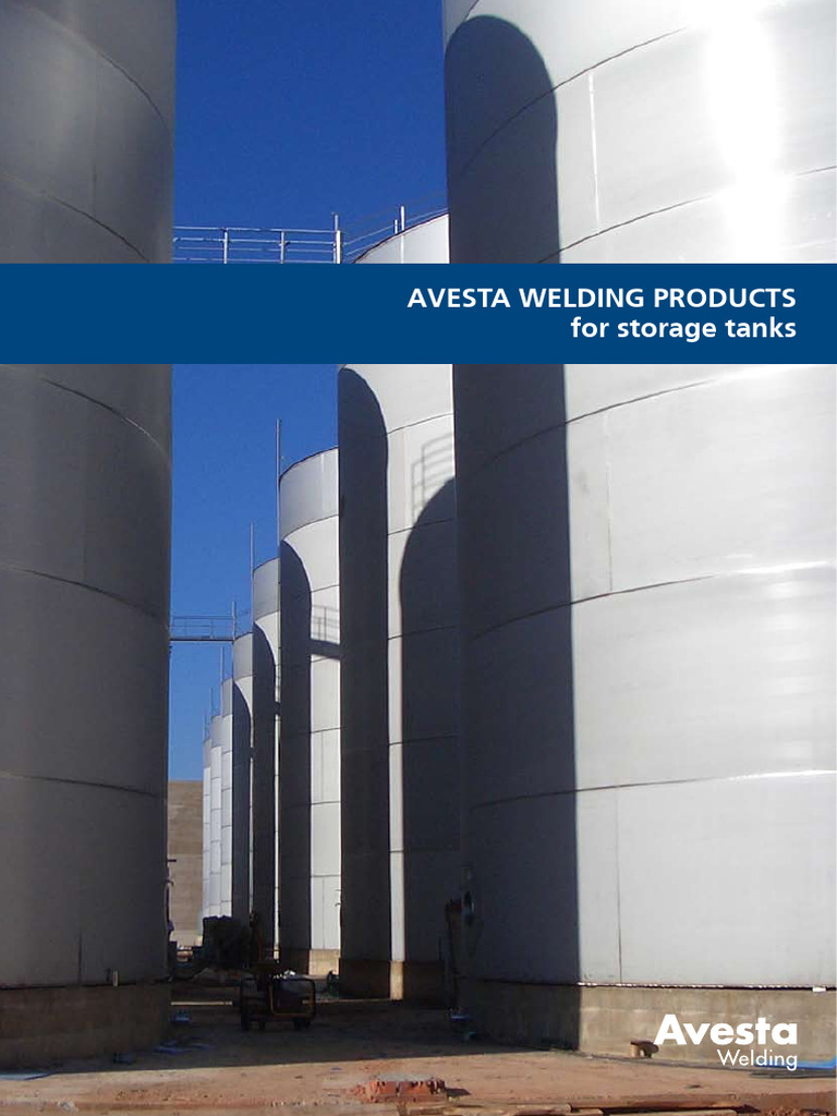 AVESTA Welding Products Sor Storage Tanks | PDF | Stainless Steel | Welding