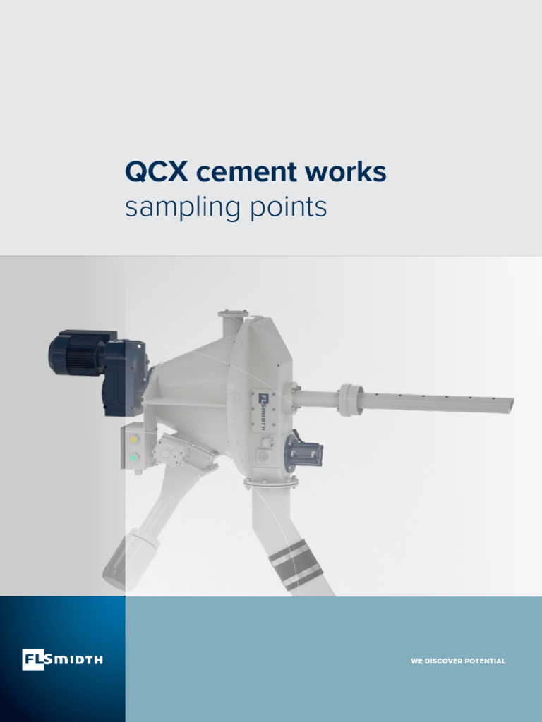 QCX cement sampling points | PDF | Cement | Materials