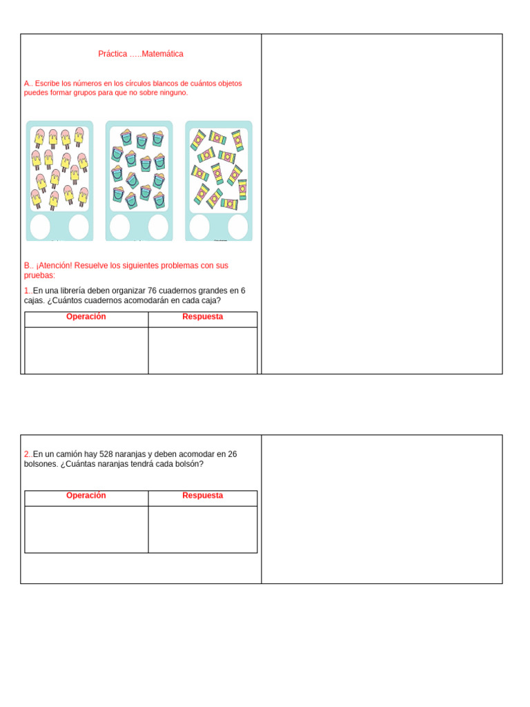Práctica MATEMÁ 9 Feb 2022 | PDF