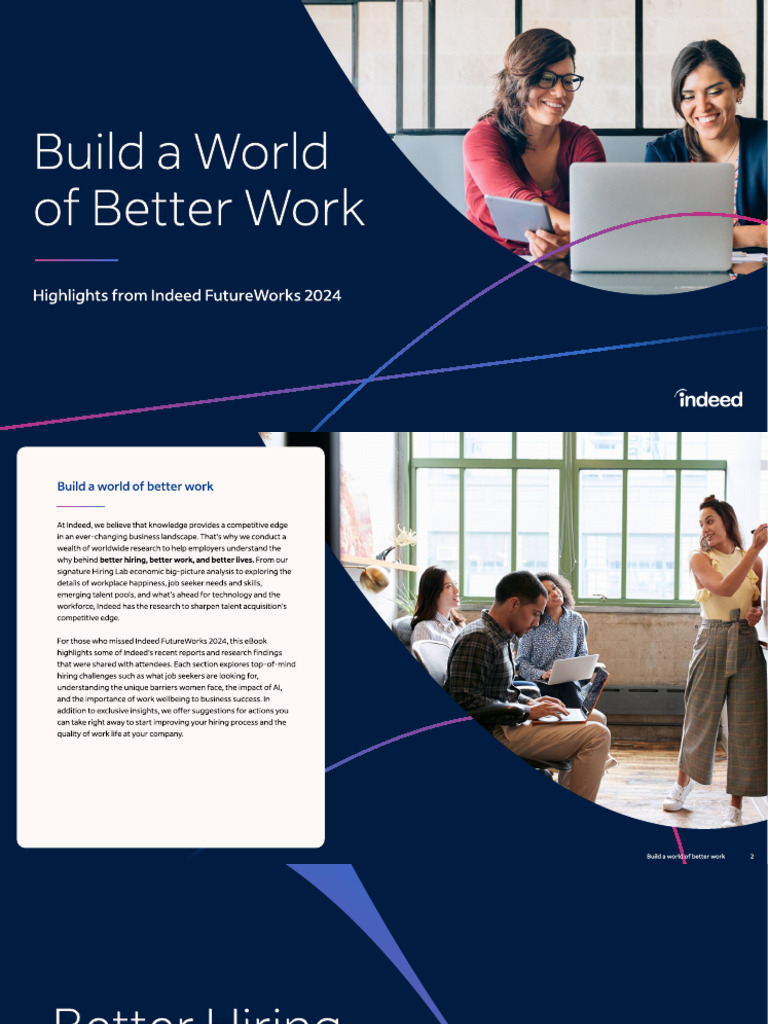 Indeed-Build-a-World-of-Better-Work-FW24 | PDF | Employment | Recruitment