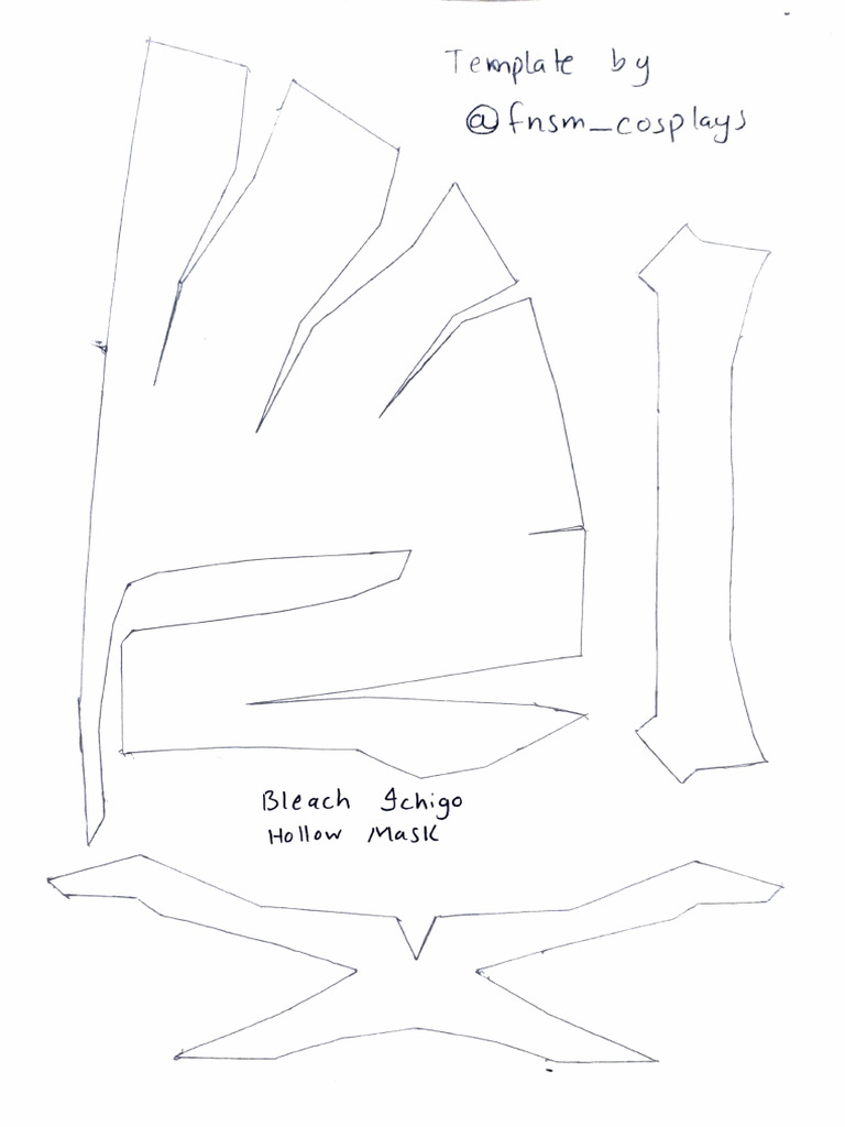 Bleach Ichigo Hollow Mask | PDF