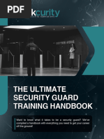 Security Training Manual Overview | PDF | Computer Security | Security