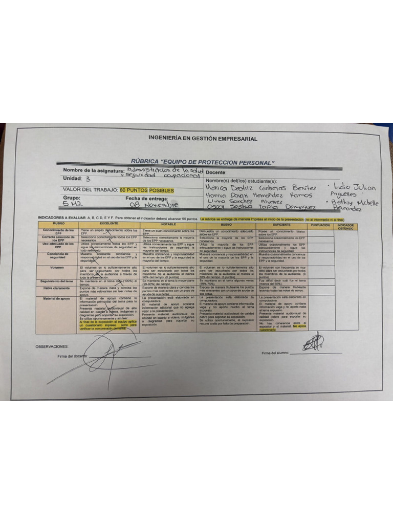 Presentación Del EPP | PDF