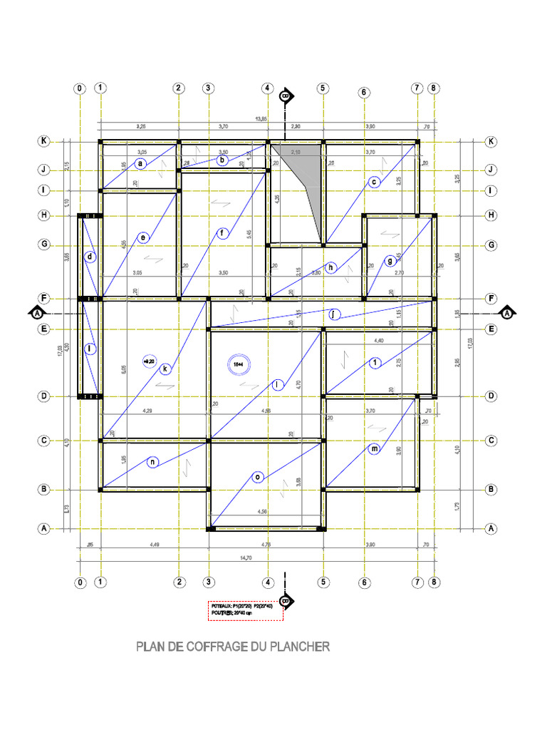 Plan de Coffrage | PDF