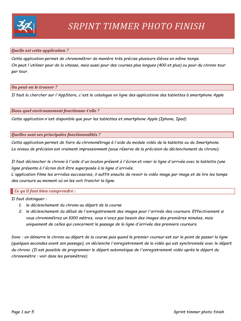 Sprint Timmer Photofinish | PDF | Apple Inc.