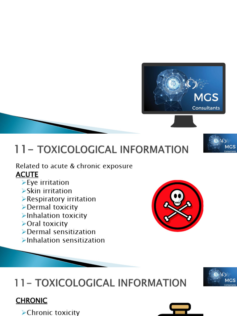MSDS 2 | PDF | Toxicity | Dangerous Goods