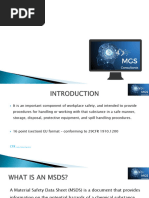 MSDS 16 Points | PDF | Toxicity | Prevention