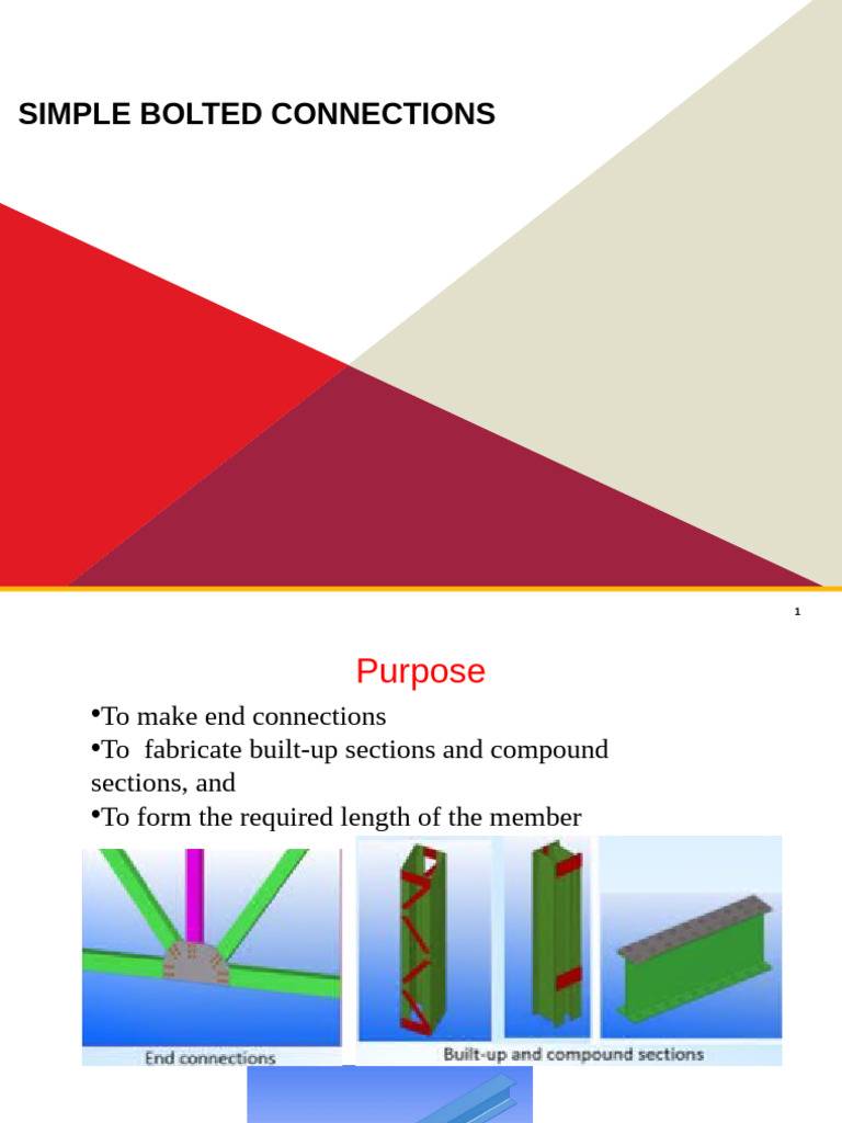 Simple Guide to Bolted Connections | PDF | Screw | Rivet