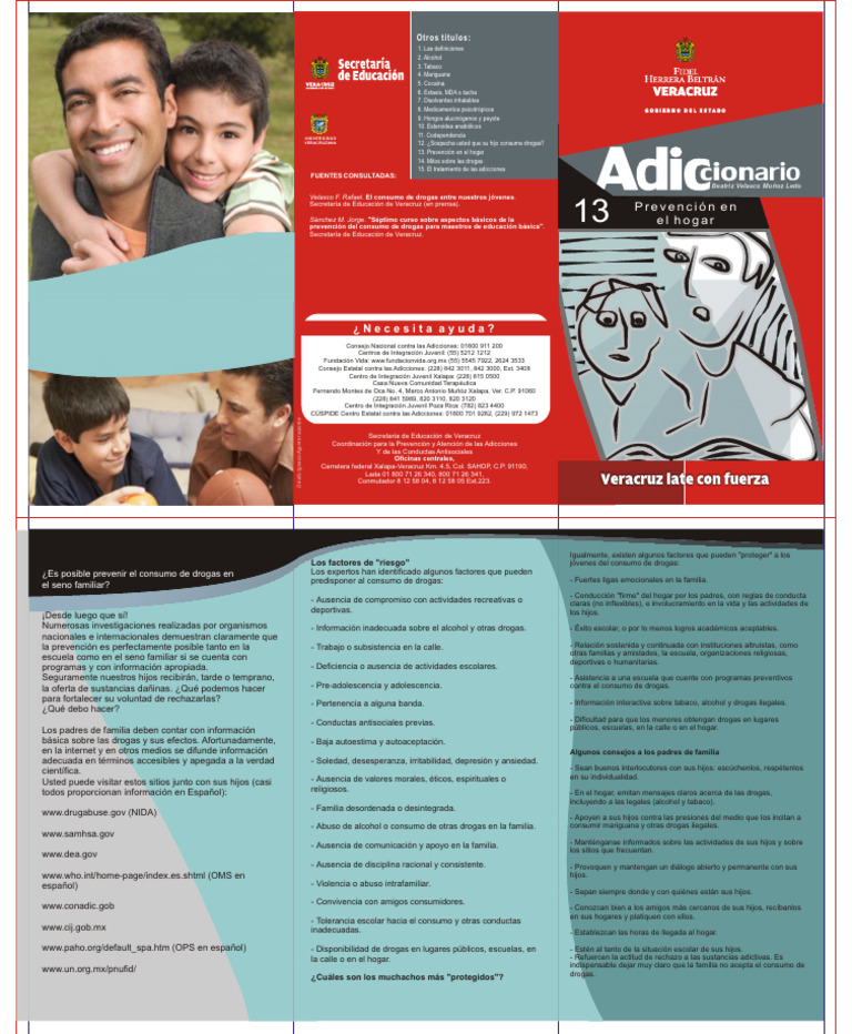 Prevencion Adiccion | PDF | Drogas | Sicología