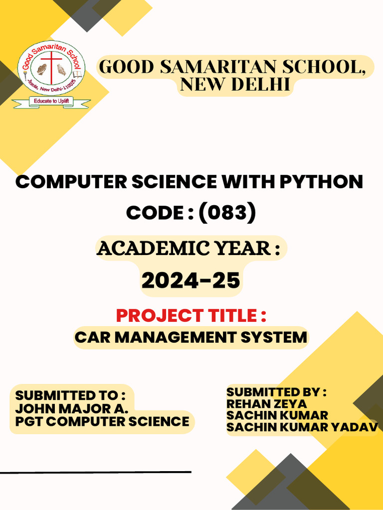 CS Final Project | PDF | Software Engineering | Computer Science CS Final Project | PDF | Software Engineering | Computer Science